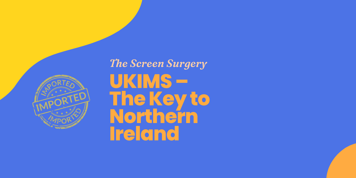 UKIMS – The Key to Northern Ireland — The Screen Surgery