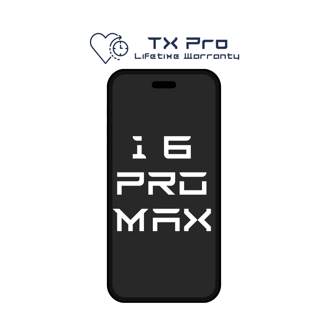For iPhone 16 Pro Max - TX Pro Soft OLED (120Hz) — The Screen Surgery